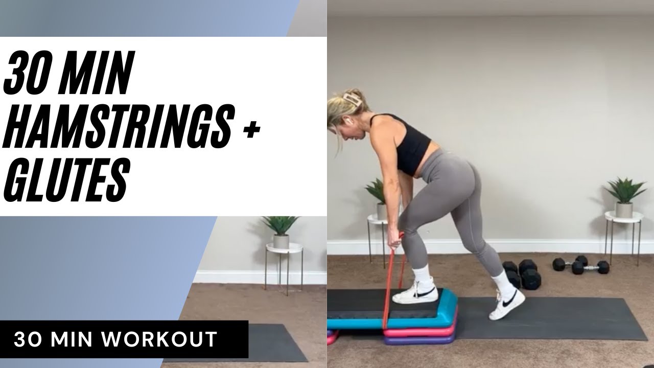 30 min hamstrings + glutes - YouTube