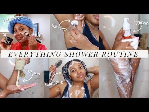 Everything Shower Routine 2024 | SELF CARE: Body Care Hygiene, Haircare, Soft Skin, Oral Care