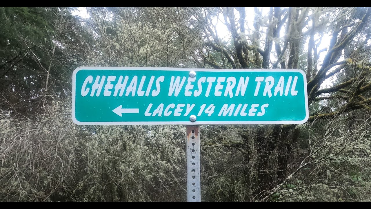 Biking the Chehalis Western Trail - YouTube