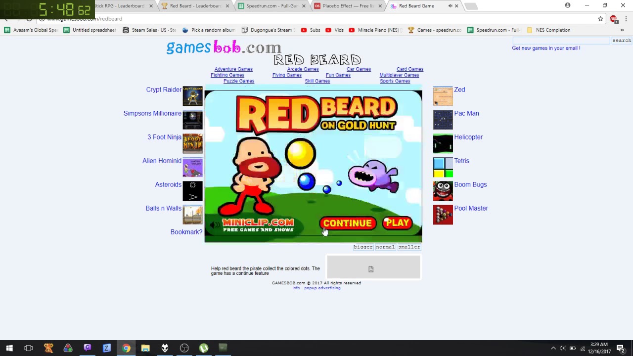 Red Beard (Web) Playthrough - YouTube