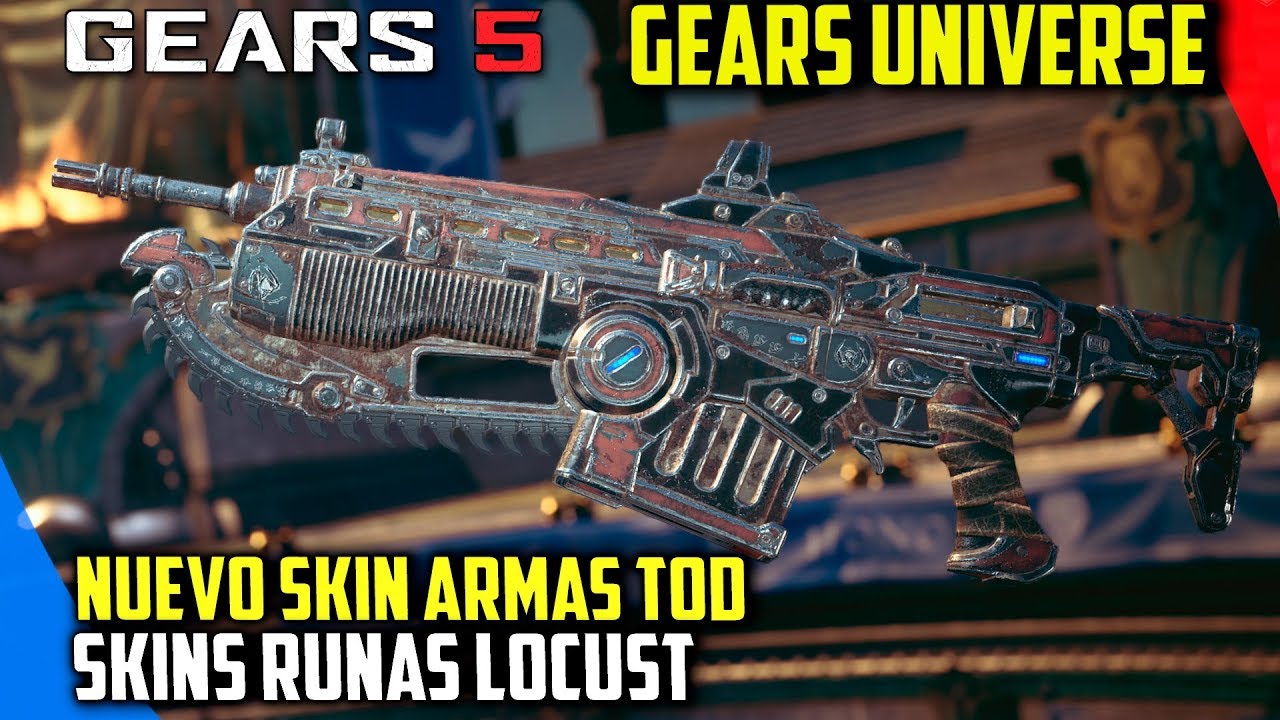 Gears 5 : Armas Runas Locust TOD - YouTube