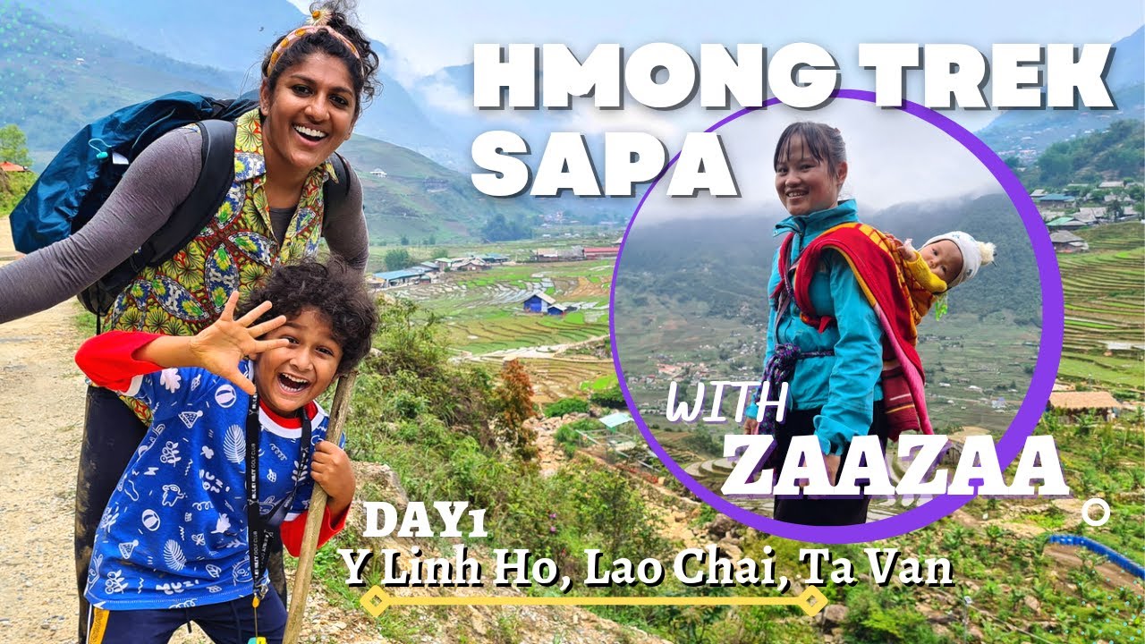 Hmong Homestay Trek Day 1 | Sapa Vietnam | Ta Van Village - YouTube