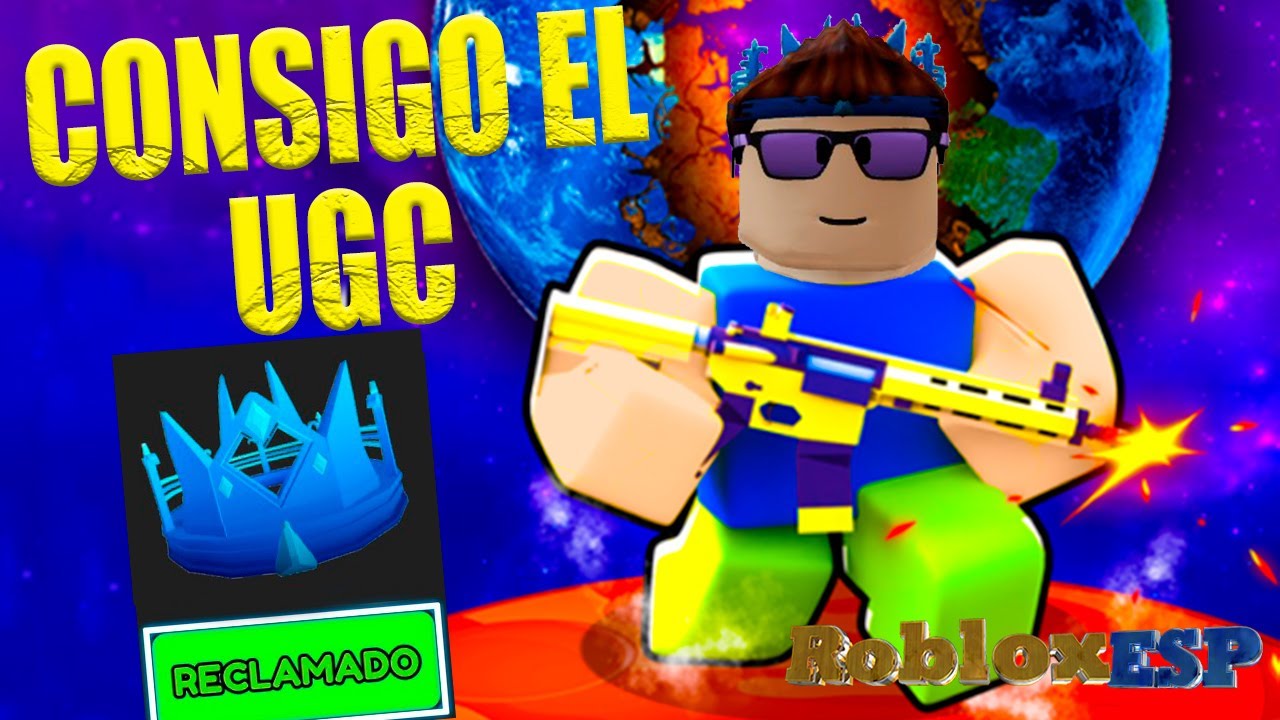 CONSIGO EL LIMITED UGC EN ROBLOX SIMULADOR DE DISPARO DE PARED - YouTube