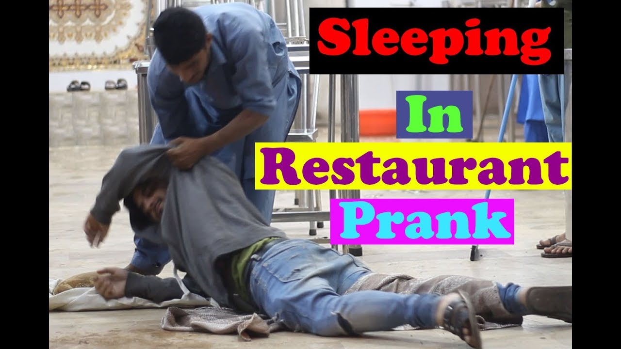 Sleeping In Restaurant Prank | Part 2 | Pranks In Pakistan | Mehran ...