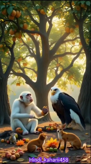 bandar ne registan ko jungle mein badal diya #khaniya #kahaniyainhindi ...