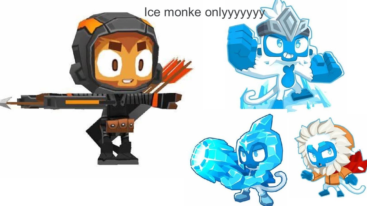 Ice monkey only challenge in CHIMPS (live) - YouTube