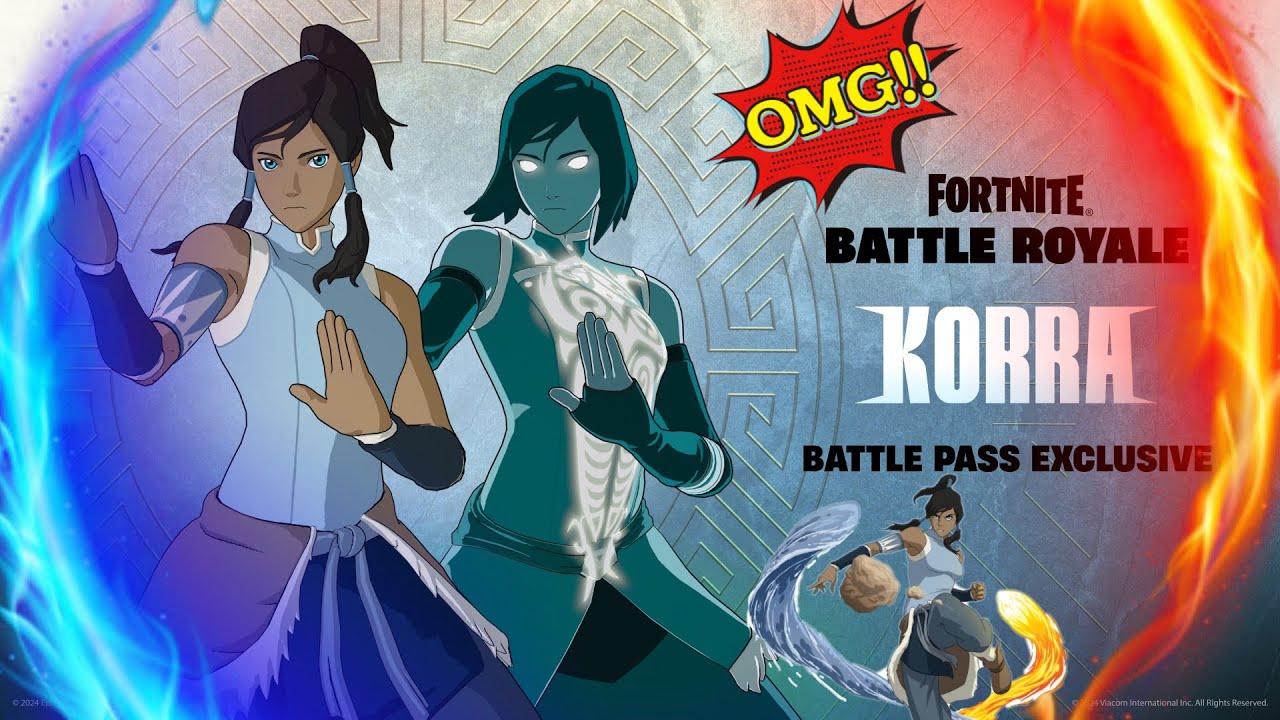 Fortnite New Avatar Korra Skin & New Challenges - YouTube