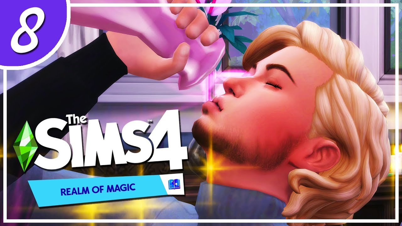 LOVE POTION 🔮💜 // The Sims 4: Realm Of Magic #8 - YouTube