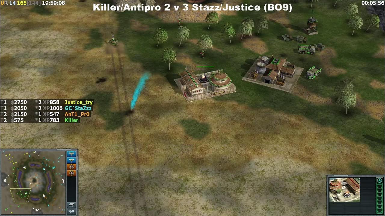 Killer/Antipro v Stazz/Justice (BO9) - YouTube