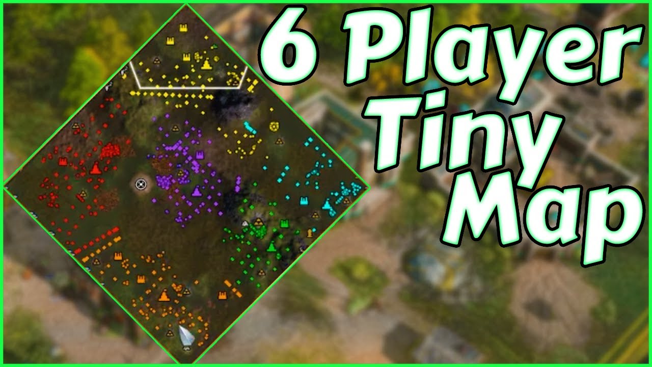 The SMALLEST 6 Player Map Ever Made - YouTube