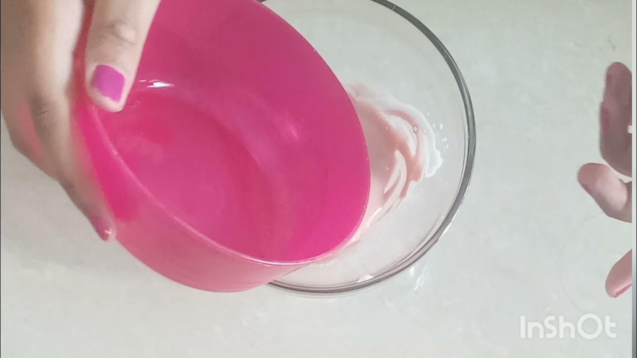 How to make chocolate milk slime or thick and glossy slime - YouTube