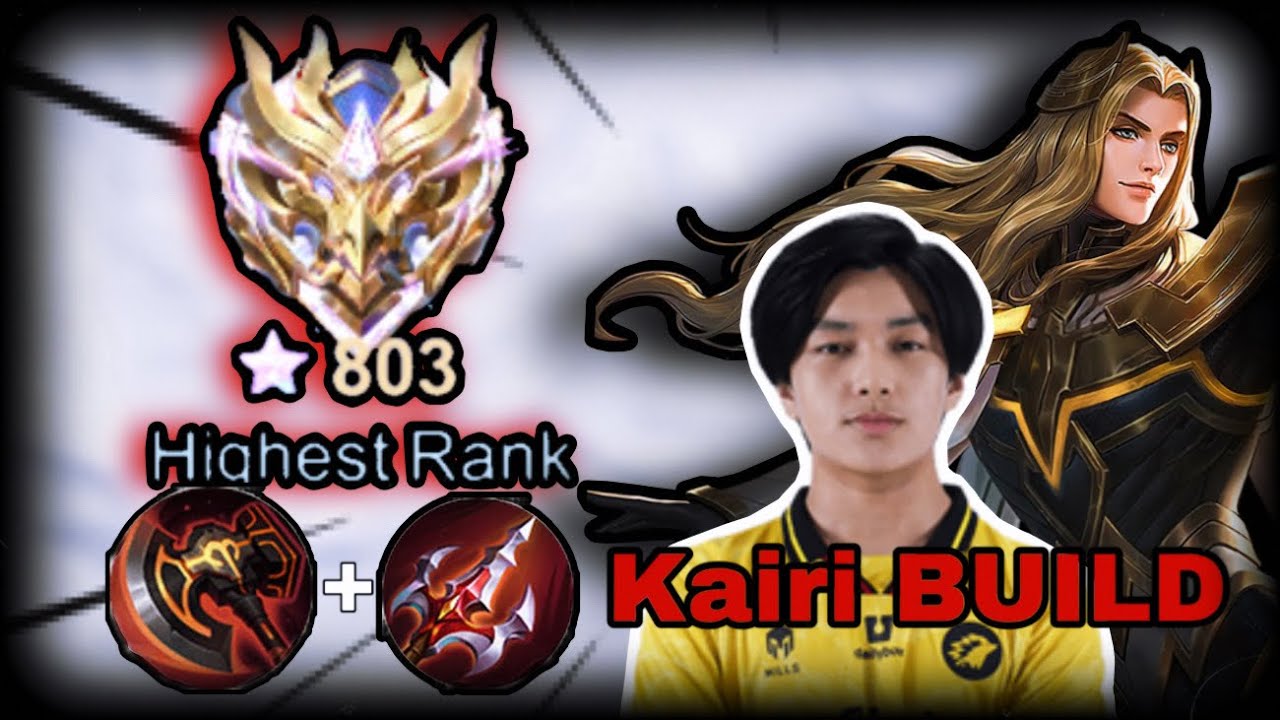 KAIRI BUILD ON BUFFED LANCELOT | Desz | Mobile Legends - YouTube