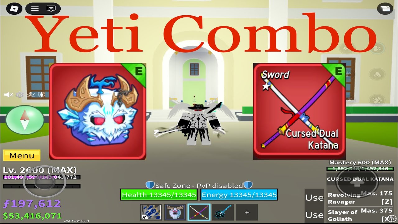 Easy Yeti Combo - YouTube