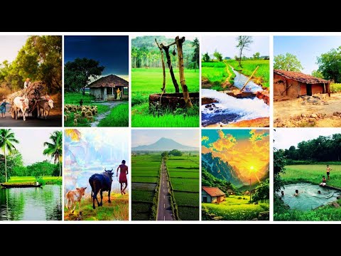 😲 😳 VILLAGE VIEW PHOTOS| 🏠BEAUTIFUL VILLAGE VIEW PHOTO PIC IMAGES ...