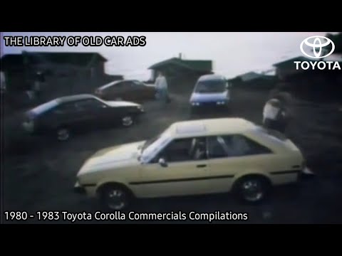 1980 - 1983 Toyota Corolla Commercials Compilations (Part 1) - YouTube