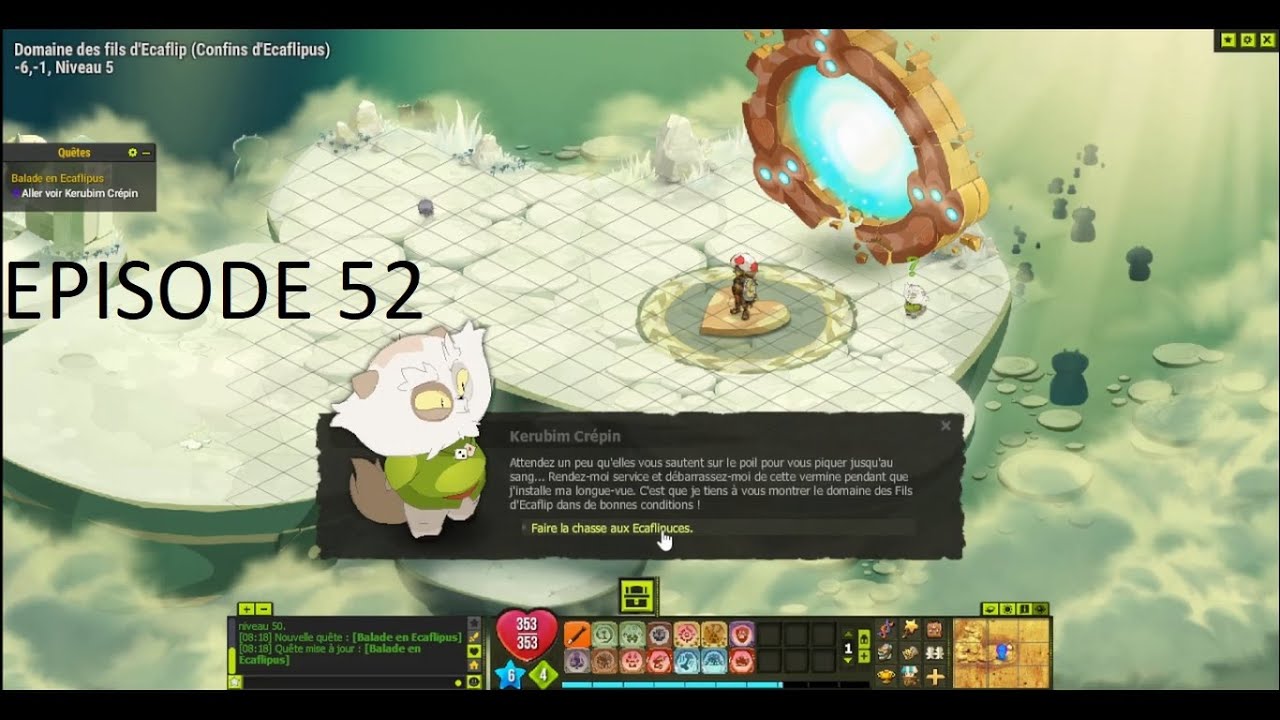 Dofus Episode 0052 Astrub Balade en Ecaflipus - YouTube