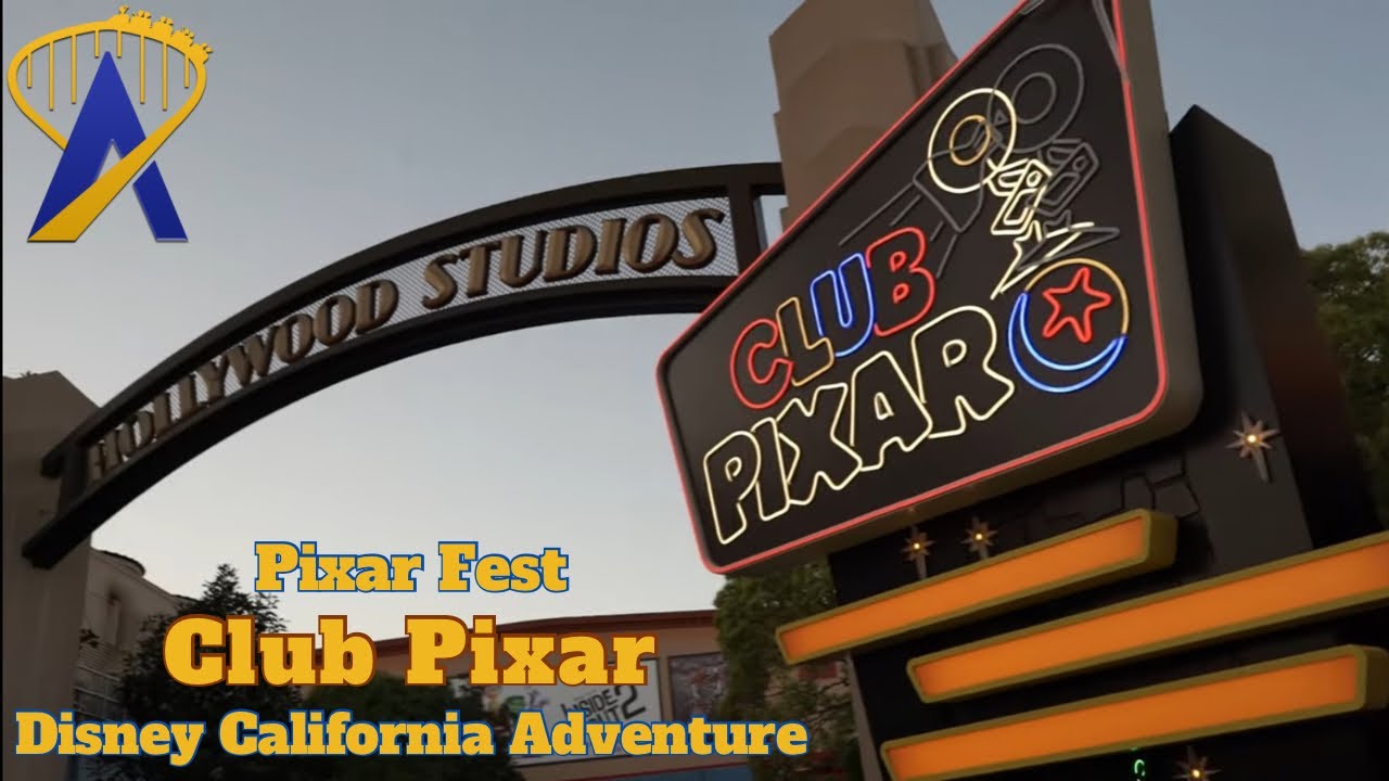 Club Pixar at Pixar Fest - Disney California Adventure - YouTube