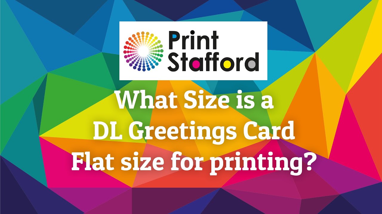 DL Greetings Cards Flat Size for printing. - YouTube
