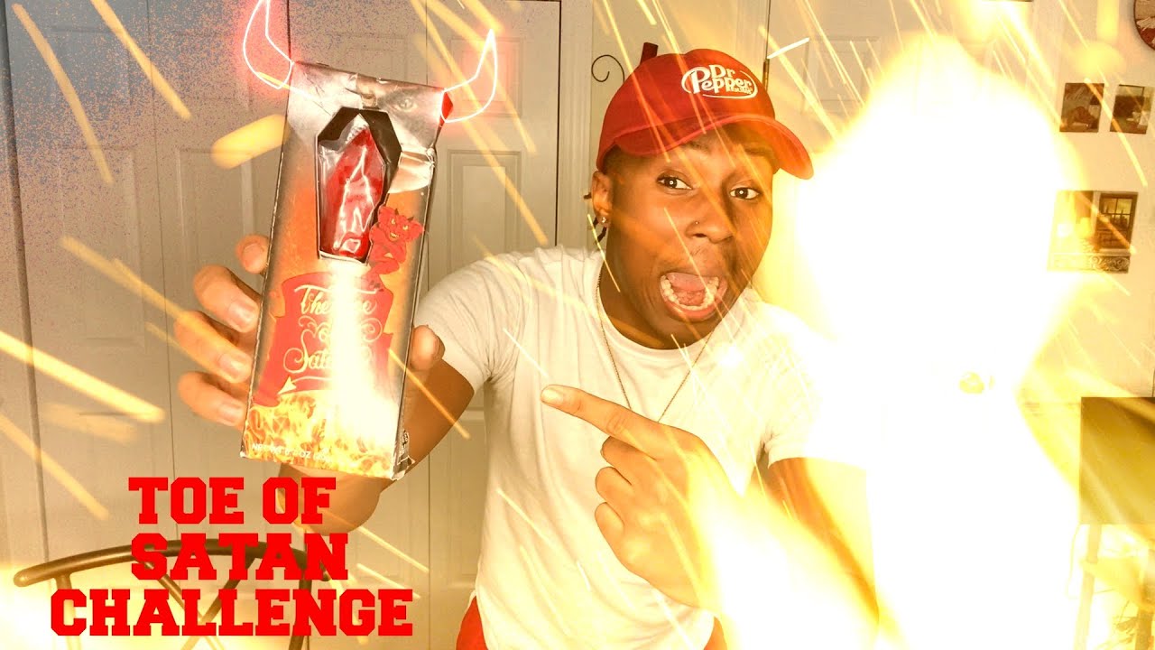 WORLDS HOTTEST LOLLIPOP (Toe Of Satan) CHALLENGE!!!! - YouTube