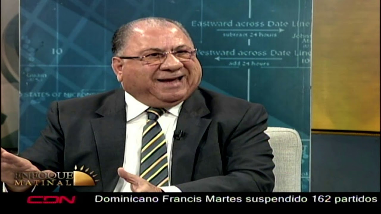 Entrevista al ministro de Interior y Policía, José Ramón Fadul - YouTube