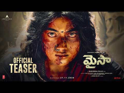 MYSAA Teaser (Telugu) | Rashmika | Rawindra Pulle | Jakes Bejoy | UnFormula Films