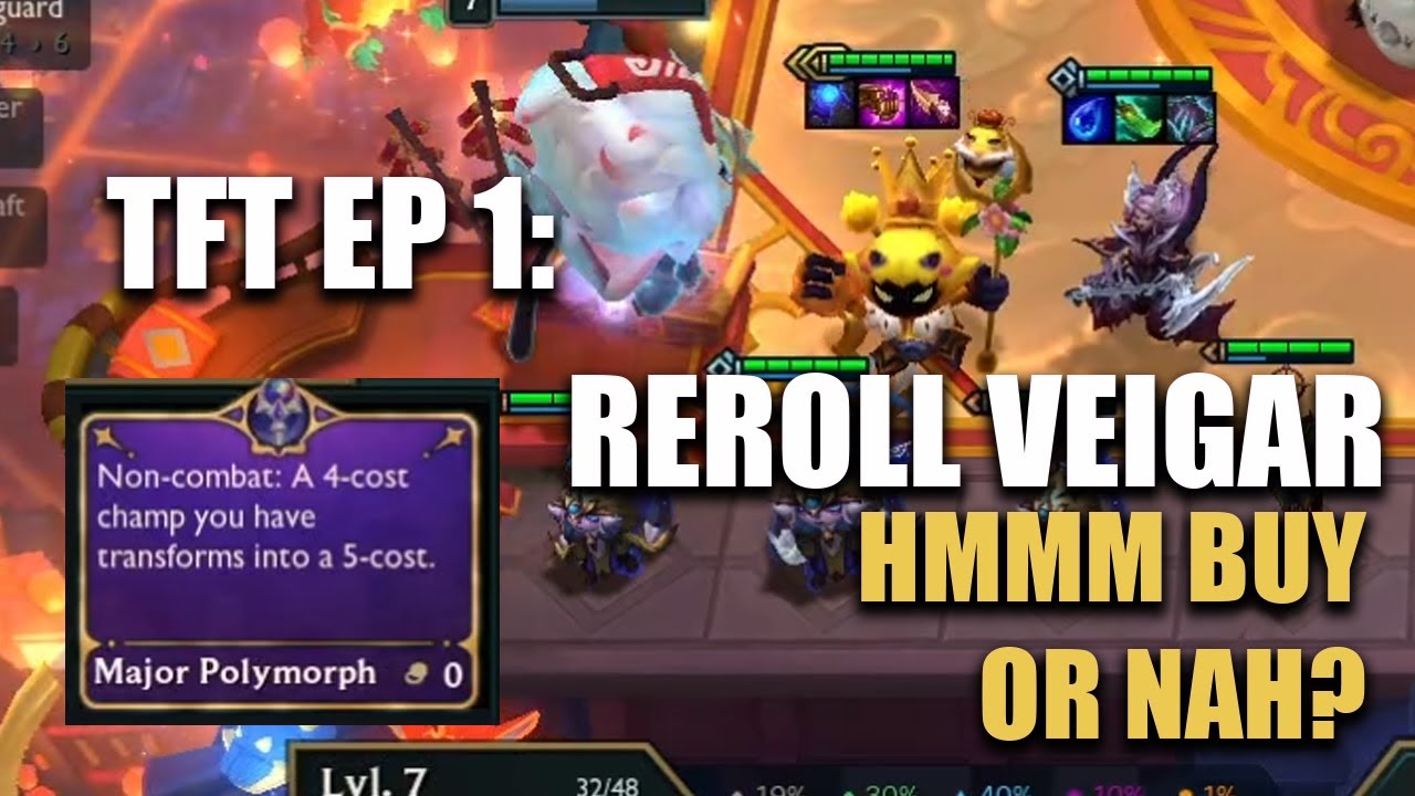 HMM BUY OR NAH?? | TFT EP 1: REROLL VEIGAR | RANKED SET 12 - YouTube