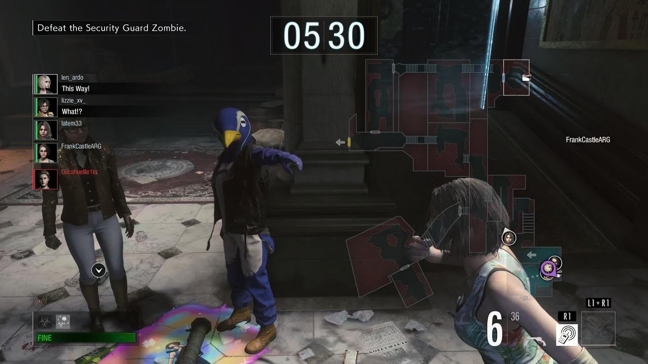 when becca leaves the saferoom without her gift - YouTube