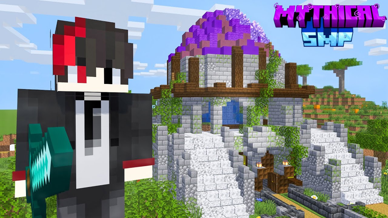 BUILDING THE ULTIMATE COMMUNITY HALL IN MYTHICAL SMP 😱| Season 1 ...