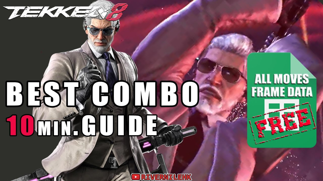 Victor's Best Combos w/complete frame data | Tekken 8 - YouTube