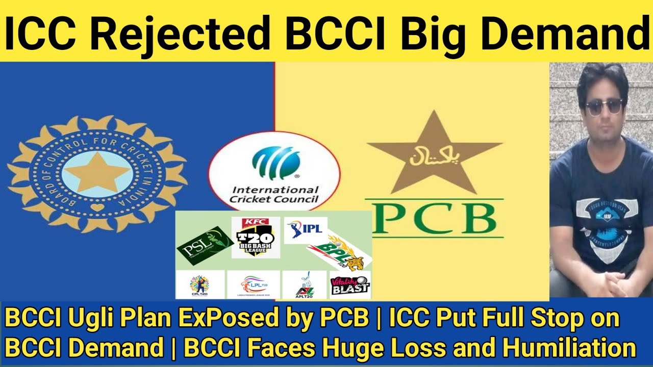 ICC Big Decision Against BCCI | ICC Put Full Stop on BCCI Planning ...