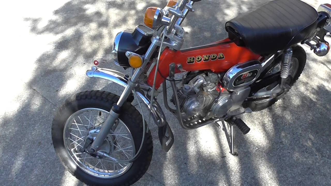 HONDA ST90 1973 - YouTube