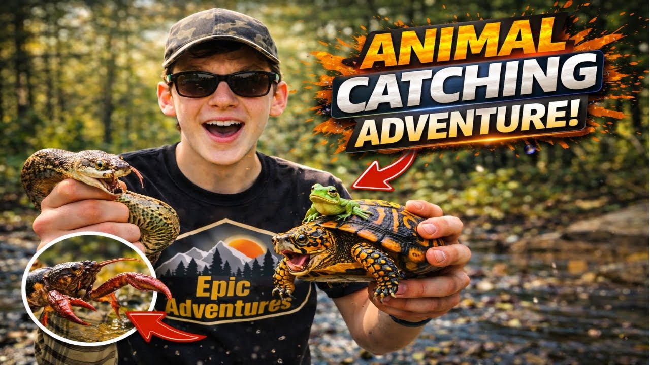 Epic Adventure's Animal catching clips - YouTube