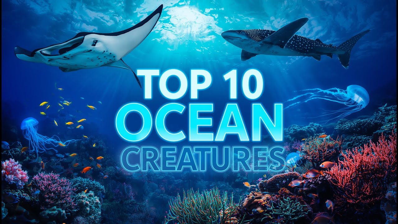 Top 10 Ocean Creatures Around Asia 🌊🐠 @animalfactswithjimmy - YouTube