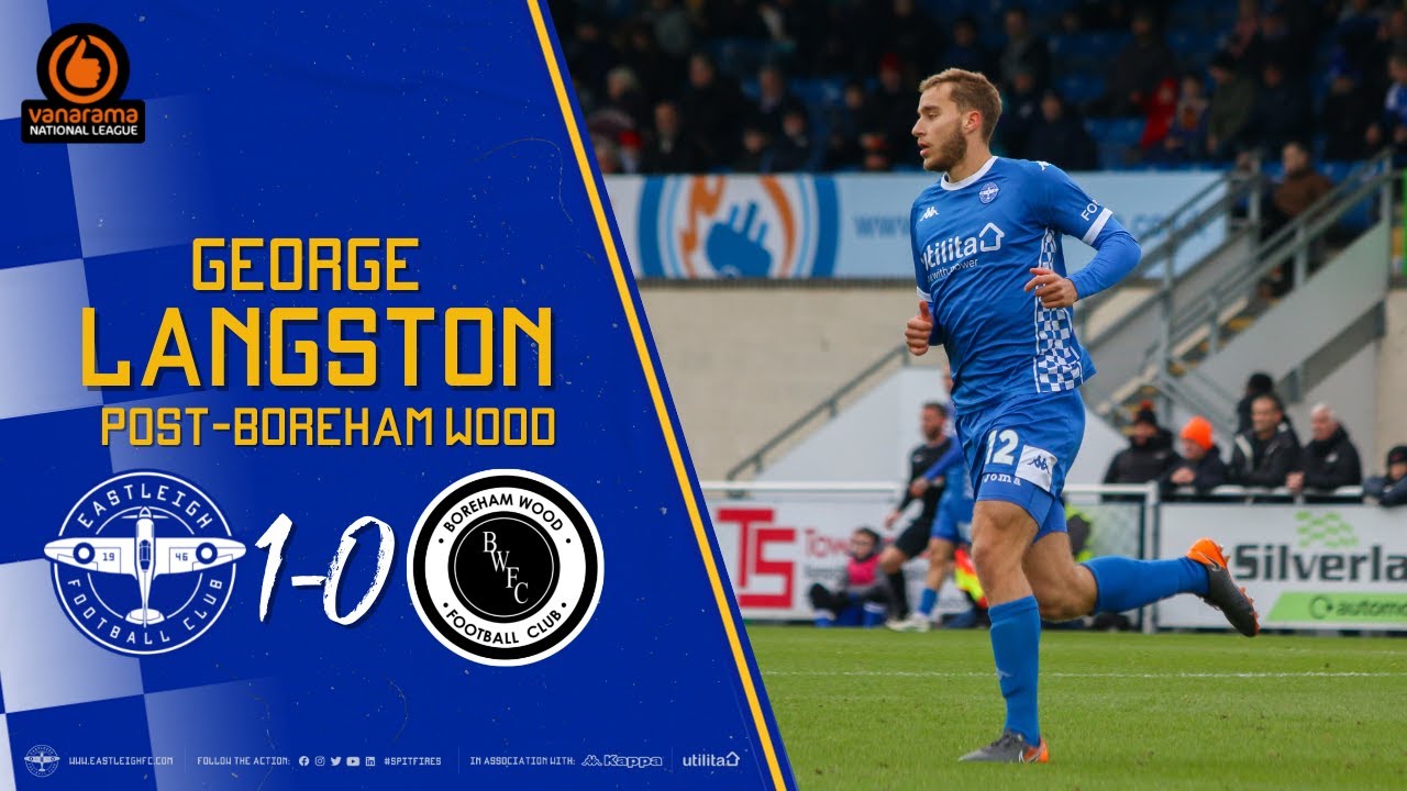 INTERVIEW | George Langston post-Boreham Wood win - YouTube