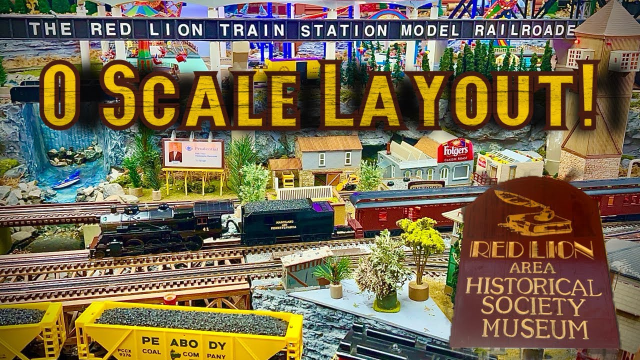 Fantastic O Scale Layout! Red Lion Model Railroaders - YouTube