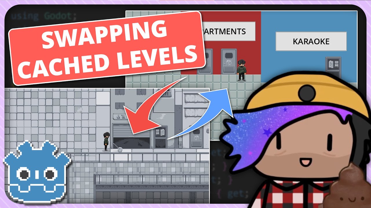 Caching and swapping levels for cutscenes (and some other stuff) - YouTube