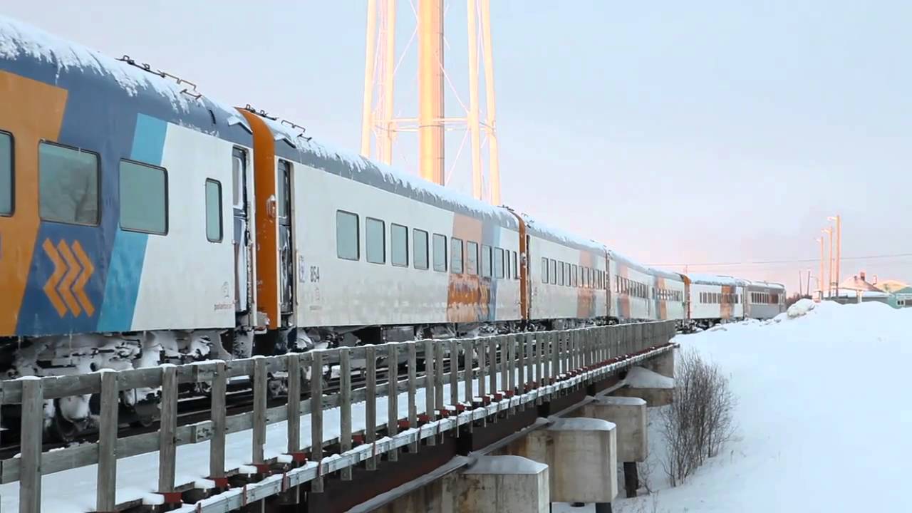 Polar Bear Express Heading South From Moosonee 2011 February 24 YouTube Polar Bear Express Heading South From Moosonee 2011 February 24 YouTube