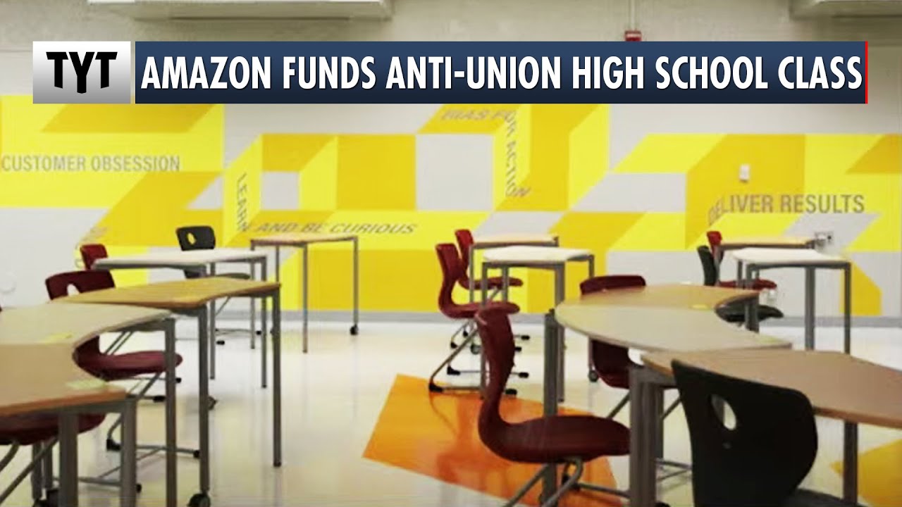 Amazon Funds Dystopian Anti-Worker High School Class - YouTube