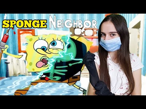 SÜNGERBOB KALP AMELİYATI OLUYOR | Hello Neighbor | Sponge Heart Surgery ...