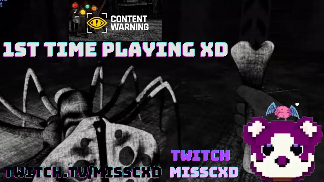 1st Time Playing Content Warning XD - YouTube