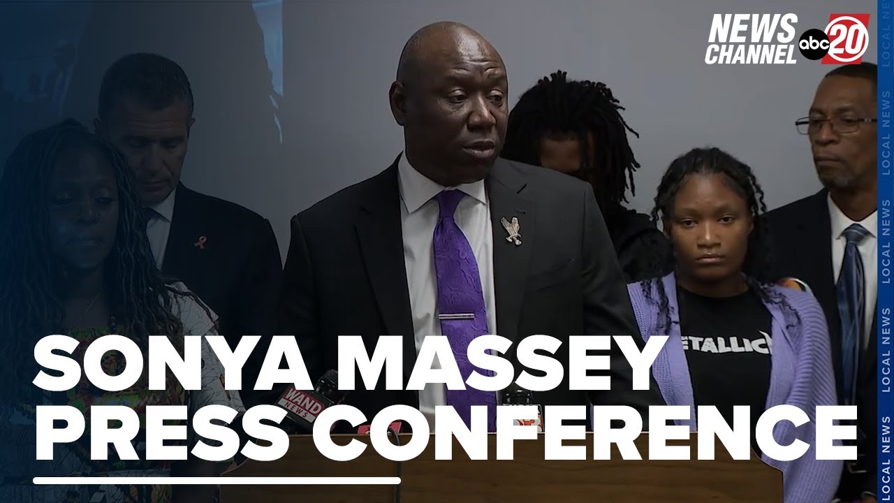 Attorney Ben Crump and Family of Sonya Massey Address Sheriff Jack ...