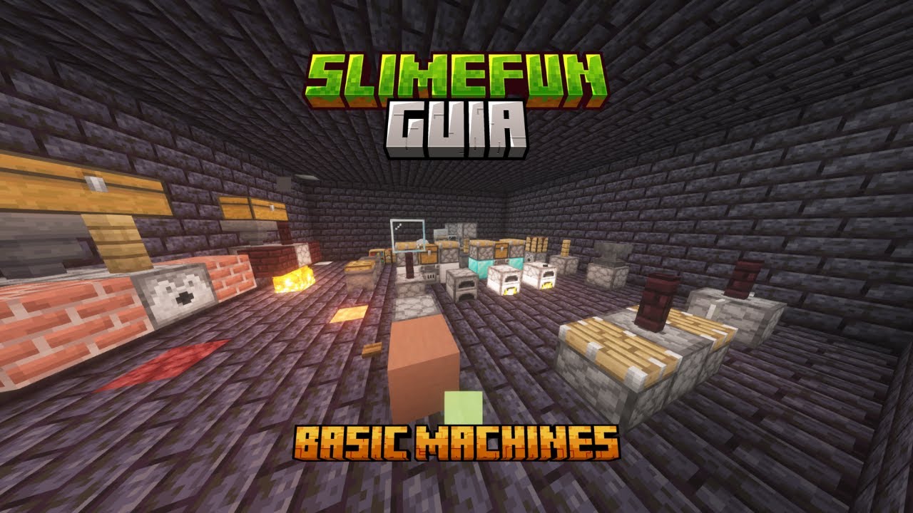 Guia SlimeFun - Maquinas Basicas - YouTube