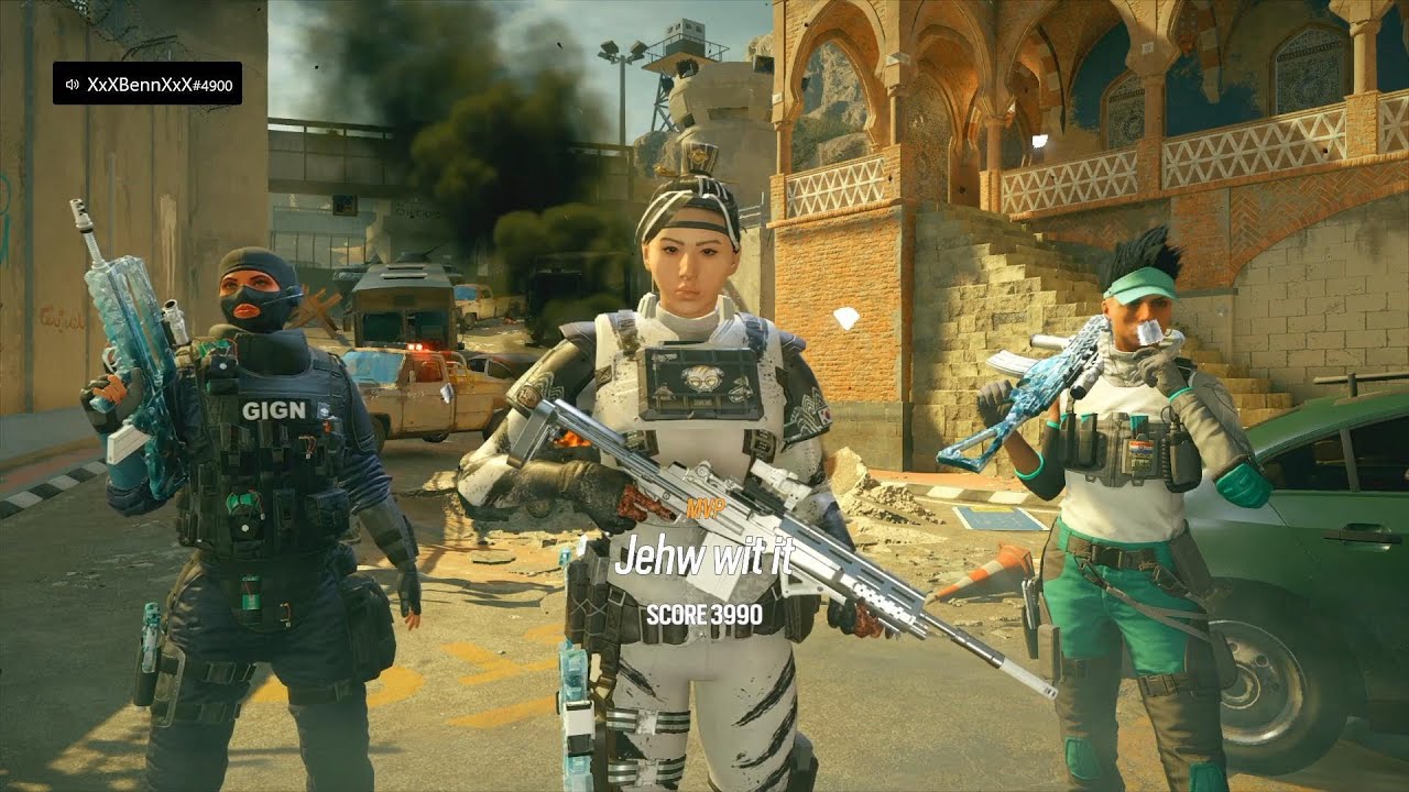 [Full Game] Have fun in R6 Ranked? Use the smg-12... |Silver| Copper to ...