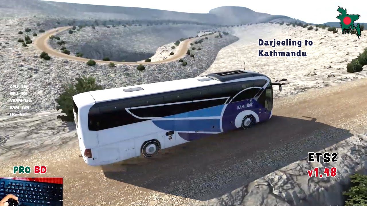 Kathmandu | Pro BD Map | Euro Truck Simulator | Part 2 | ETS2 Gameplay ...