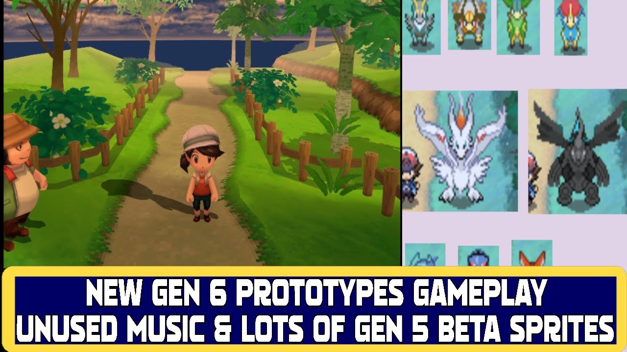 NEW GEN 6 PROTOTYPE GAMEPLAY LEAKED!! NEW UNUSED MUSIC & LOTS OF GEN 5 ...