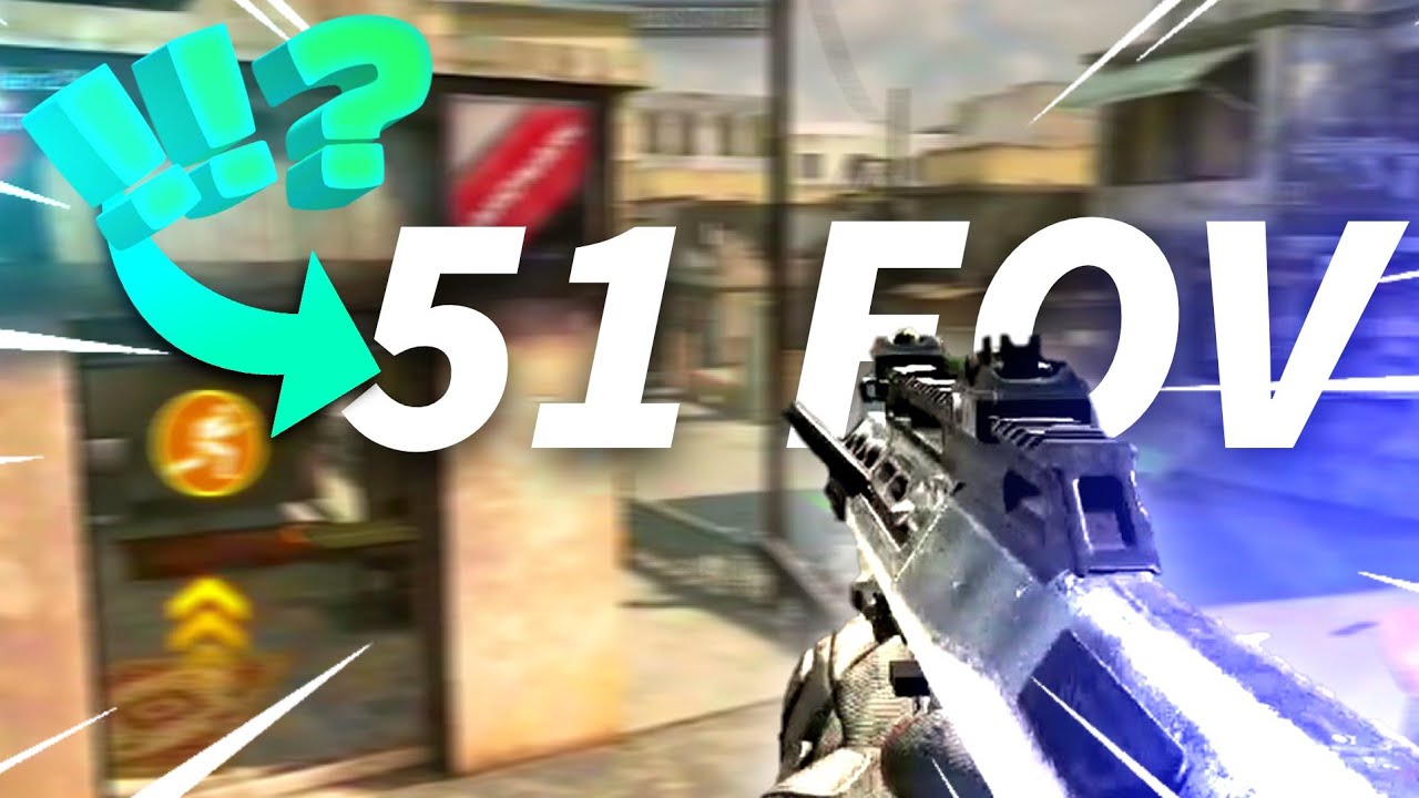 "-51 FOV" in CODM Lowest Field Of View - YouTube