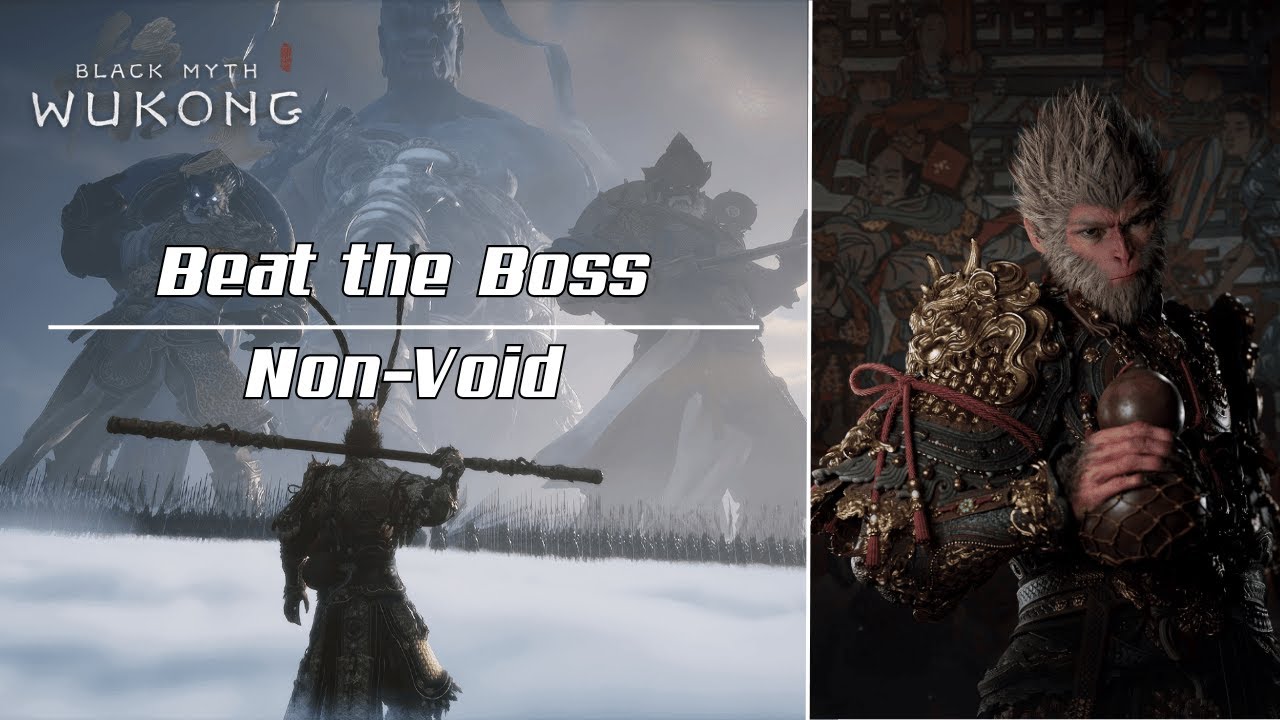 Black Myth Wukong: Beat the Boss! Non-Void - YouTube