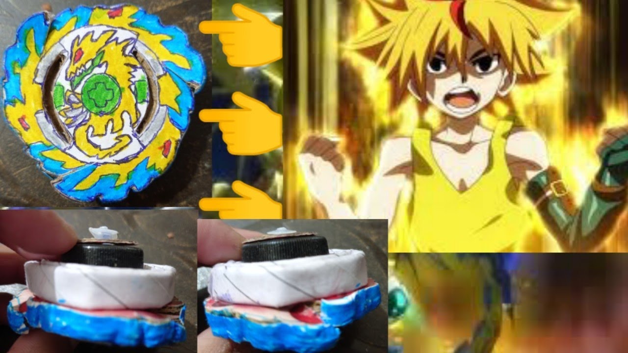 how to make beyblade burst Mirage fafnir with cardboard - YouTube