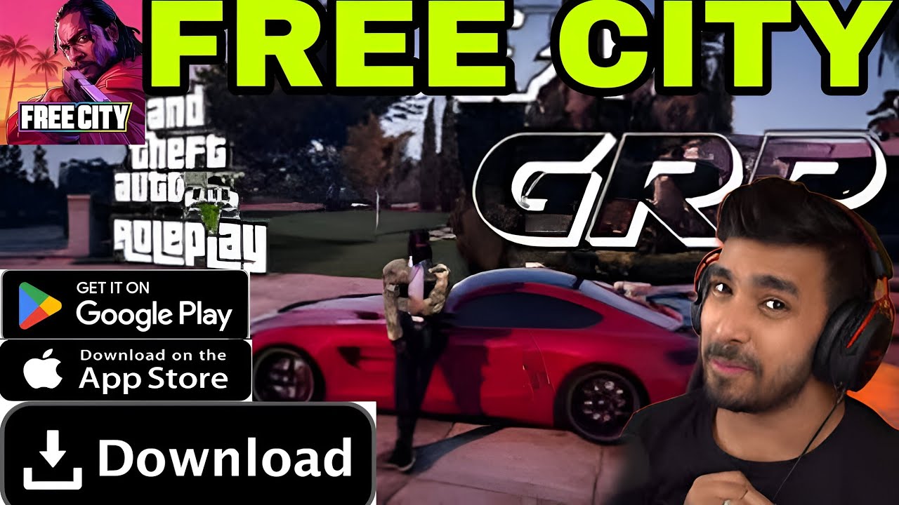 🤑HOW TO DOWNLOAD FREE CITY LIKE GTA5 GRND RP IN MOBILE DOWNLOAD FREE ...