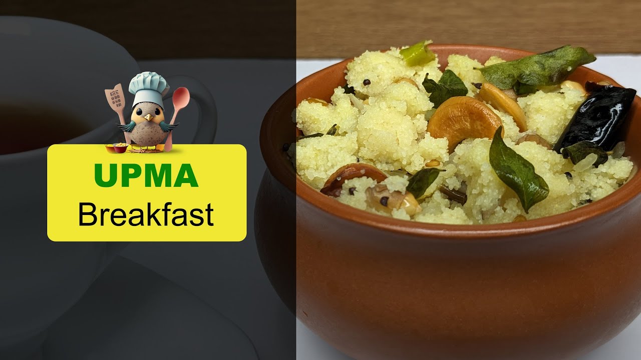 😄 Ultimate UPMA Recipe | Breakfast Bliss with ChittyCooks! 🌞 - YouTube